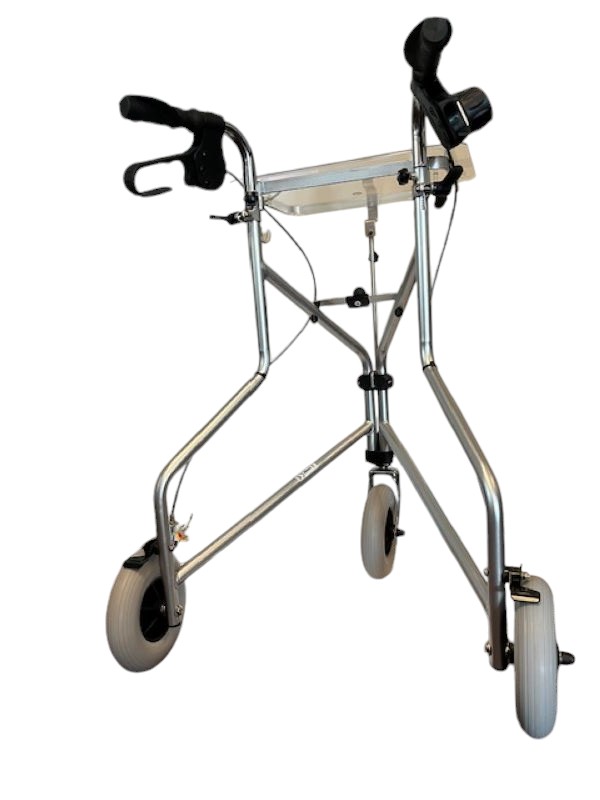 Driewiel Rollator met tray/frame & dienblad - Premis